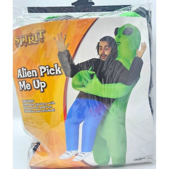 Spirit | Accessories | Spirit Halloween Alien Pick Me Up Adult Costume ...